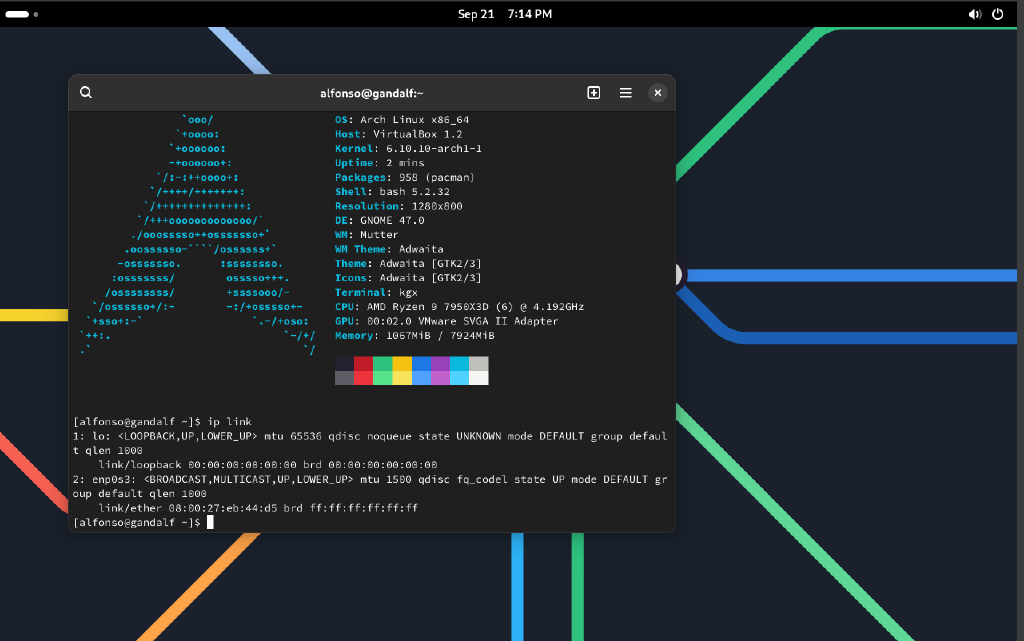 Arch Linux Installation With Encryption Lvm Gnome On Virtualbox The Hard Way · Alfonsofortunato