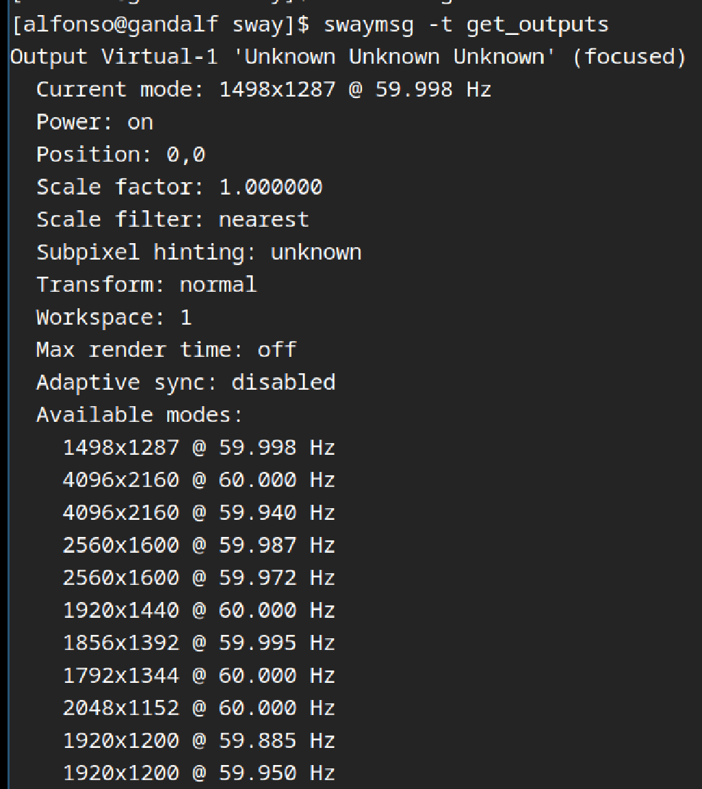 Arch Linux on VMware: Setting Up Sway and Wayland · AlfonsoFortunato