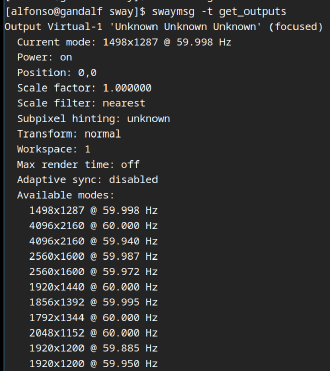Arch Linux on VMware: Setting Up Sway and Wayland · AlfonsoFortunato